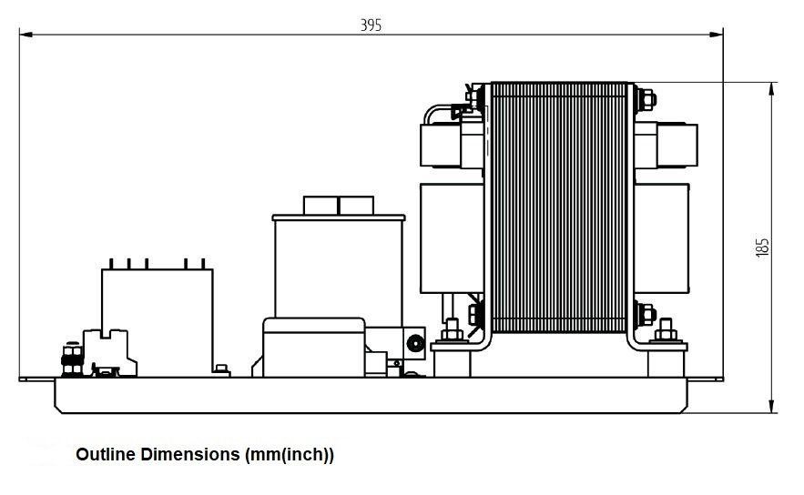 Power-Supply (LC-stabilisiert) - MC1250B-117AB - Muegge